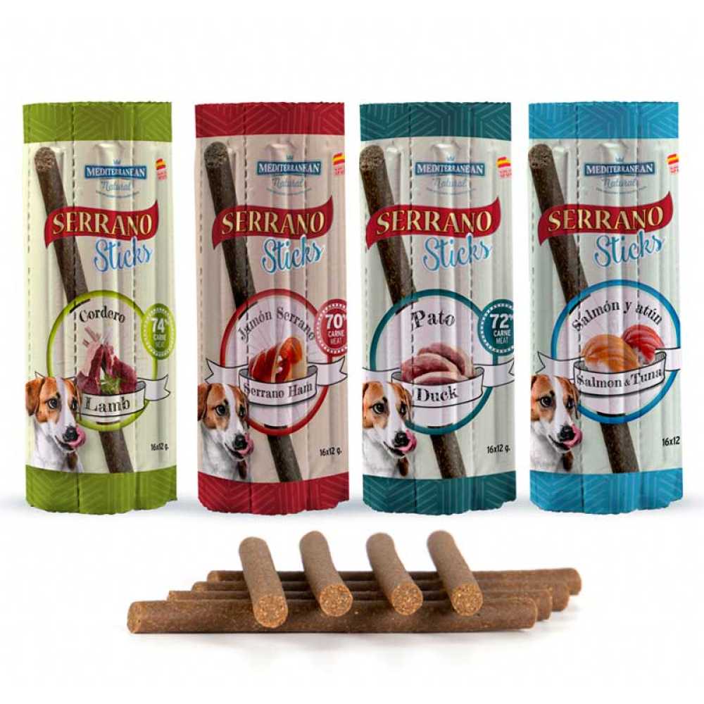 Mediterranean Natural Sticks Losos/Tuna - 16 komada