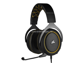 CORSAIR Gejmerske slušalice HS60 PRO SURROUND (Crna-žuta) CA-9011214-EU