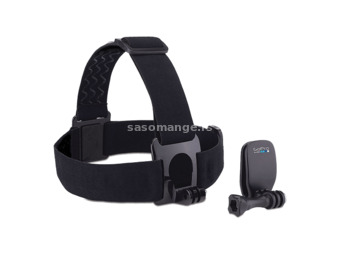 Oprema za akcione kamere GoPro Head Strap + QuickClip - ACHOM-001 Nosač Putovanje i porodica Crna