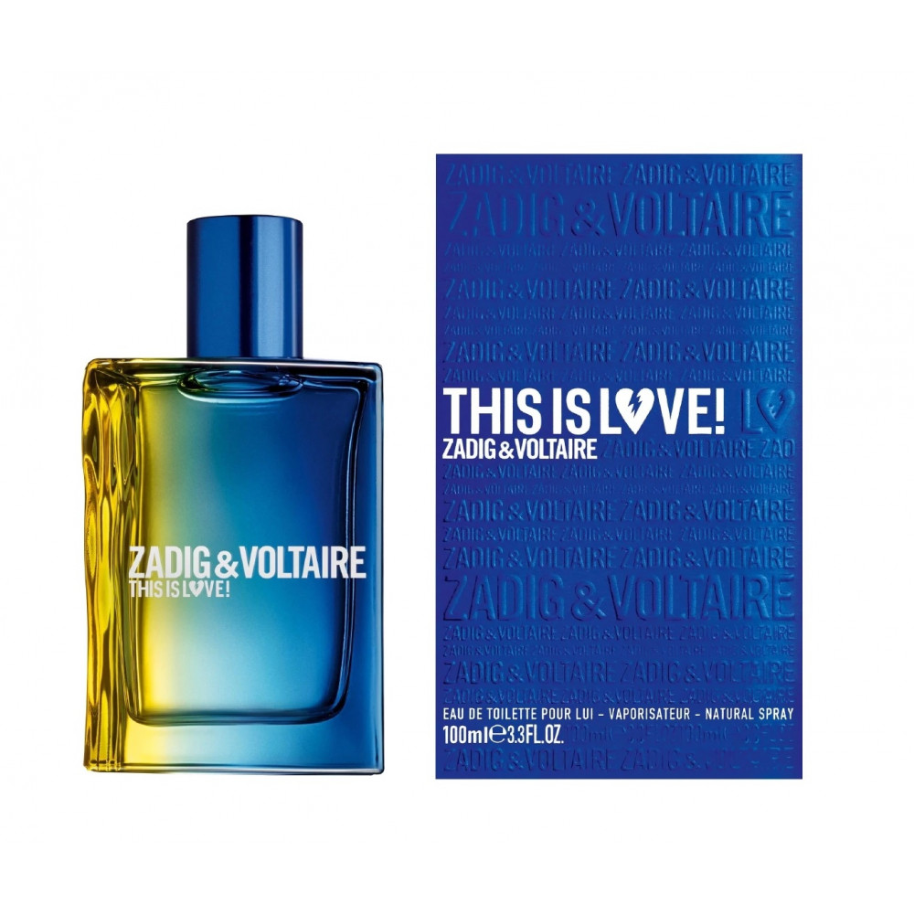 ZADIG&VOLTAIRE THIS IS LOVE FOR HIM EDT 100 ML 000876