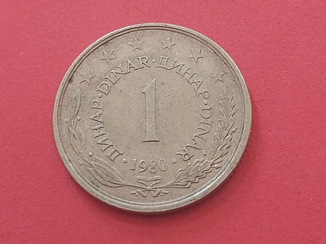 SFRJ  - 1 dinar 1980 god