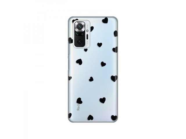 Maskica Silikonska Print Skin za Xiaomi Redmi Note 10 Pro/10 Pro Max Hearts