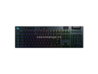 LOGITECH bežična gejmerska tastatura G915 Lightspeed RGB Linear Carbon - 920-008954 Mehanički ta...