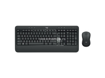 LOGITECH Bežična tastatura i miš MK540 ADVANCED (Crna) USB nano prijemnik Membranski tasteri SRB...