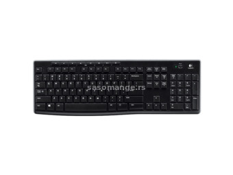 LOGITECH Bežična tastatura K270 (Crna) - 920-003738 USB nano prijemnik Membranski tasteri EN (US...