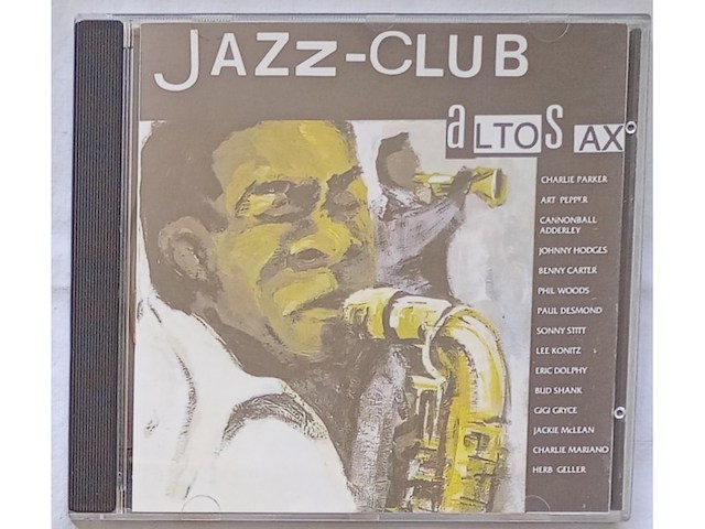 VARIOUS  -  JAZZ  CLUB - ALTO  SAX