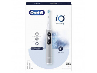 ORAL-B Električna četkica za zube Serise iO6 Gray Opal 500584