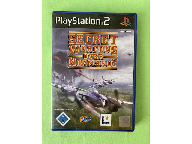 Secret Weapons Over Normandy - PS2 igrica