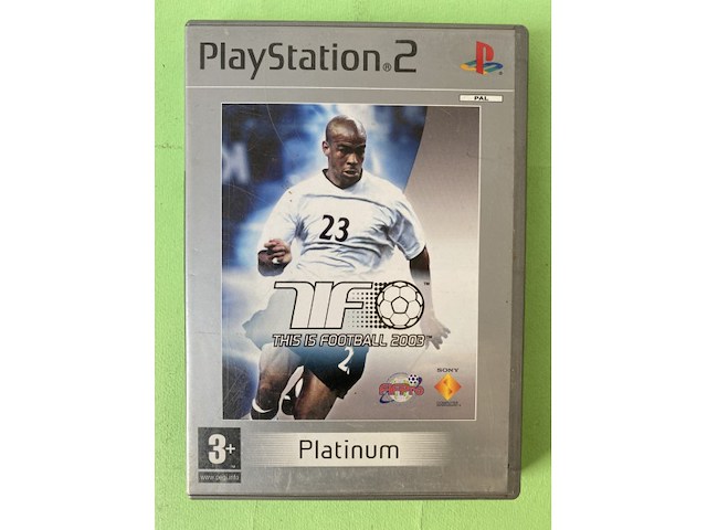 This is Football 2003 - PS2 igrica