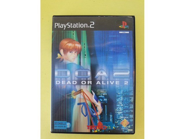 Dead Or Alive 2 DOA 2 - PS2 igrica