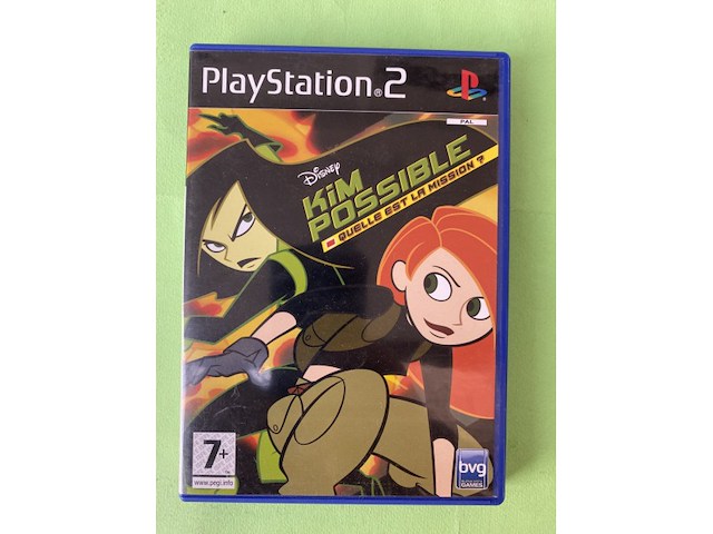 Disney Kim Possible What Is My Mission - PS2 igrica