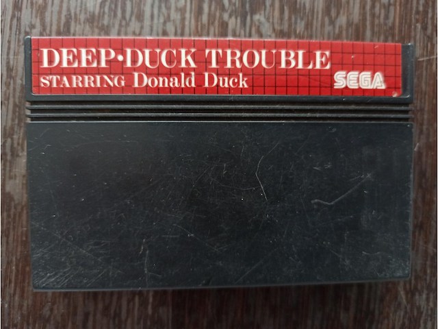 sega master sistem 1 i 2 deep duck trouble starring don