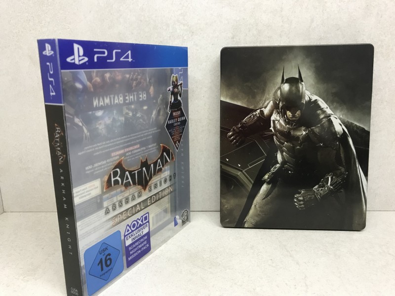 Batman Arkham Knight SPECIAL Edition STEELBOOK - PS4 ig