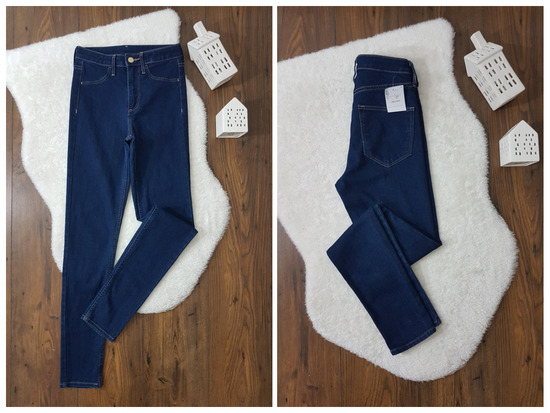 H&M * 24 * visok struk slimfit * NOVO