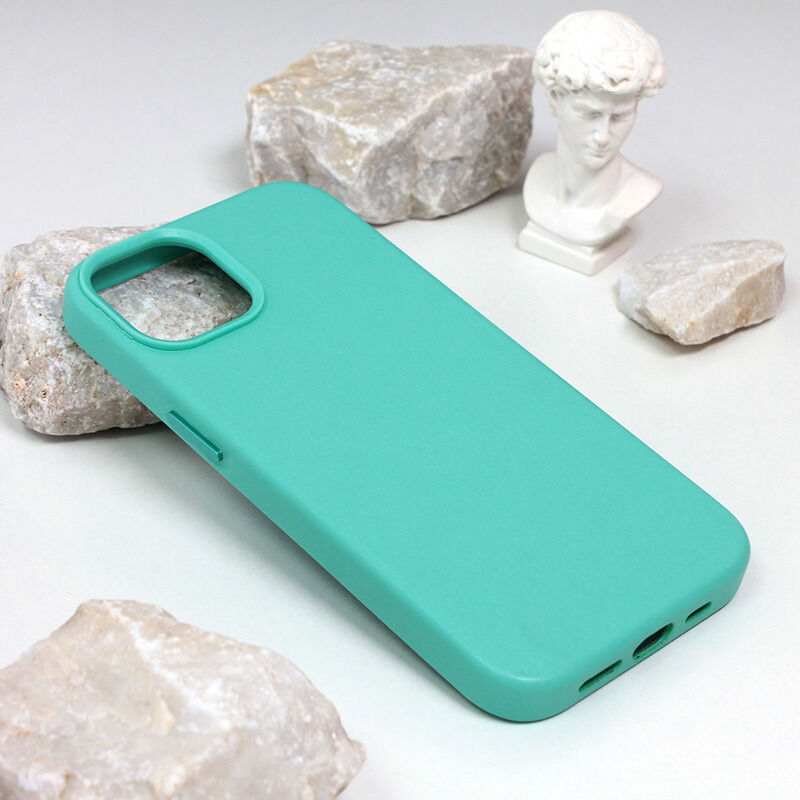 Maskica Beautiful Shine Leather iPhone 14 6.1 mint