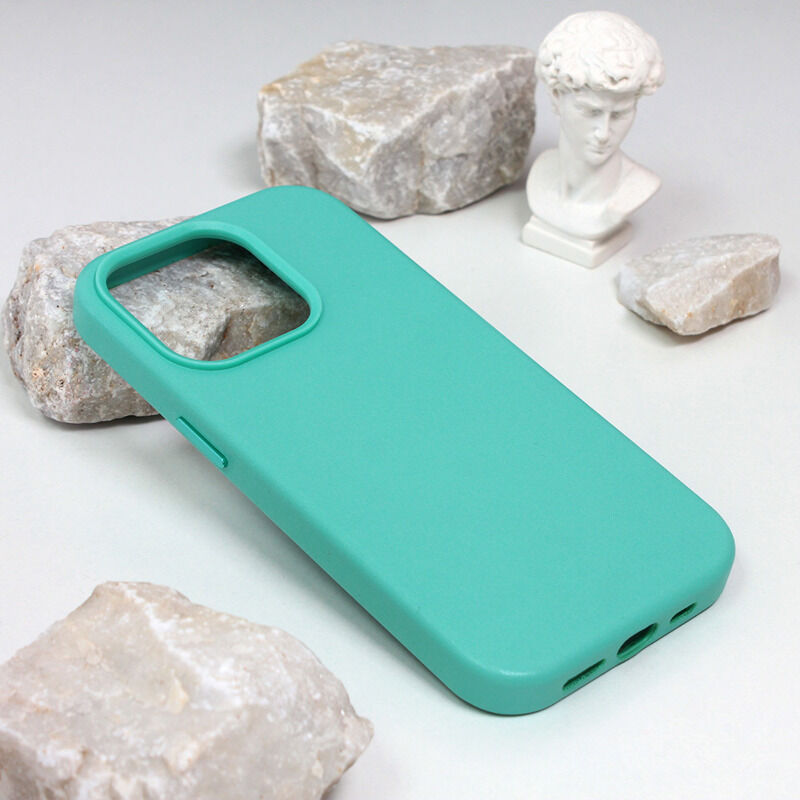 Maskica Beautiful Shine Leather iPhone 14 Pro 6.1 mint