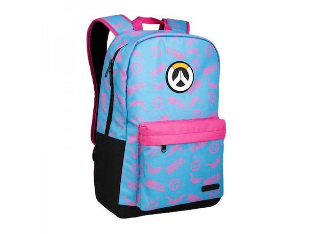 Overwatch D.Va Splash Backpack Blue/Pink