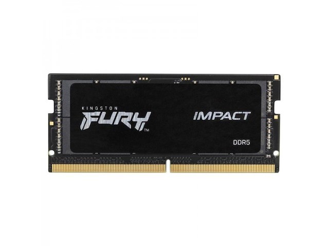 Kingston SODIMM DDR5 16GB 4800MT/s KF548S38IB-16 Fury Impact black