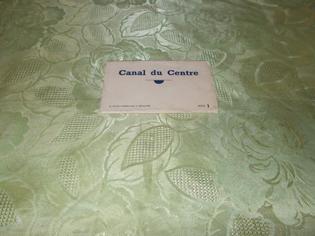 Canal du Centre - Serie 1 tabak sa 7 starih razglednica