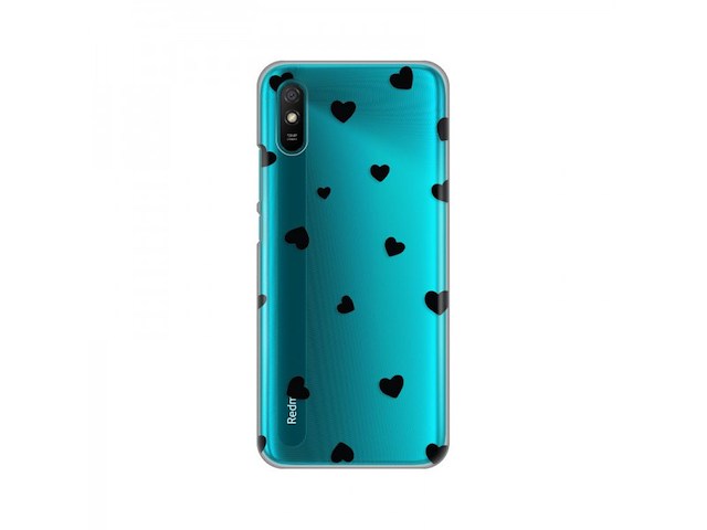 Maskica Silikonska Print Skin za Xiaomi Redmi 9A Hearts