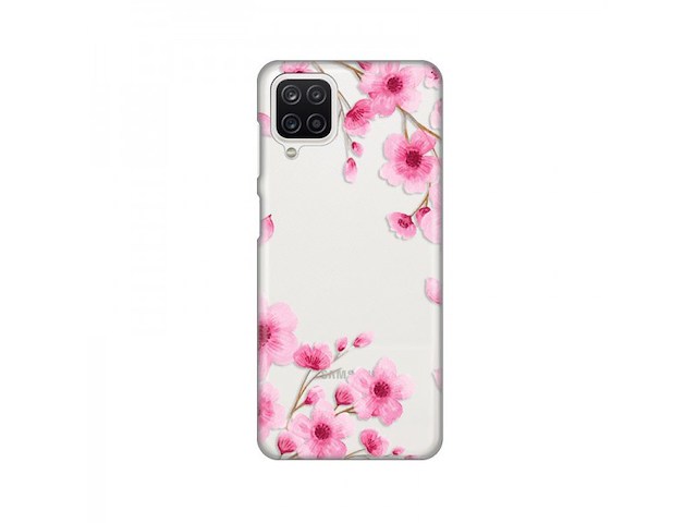 Maskica Silikonska Print Skin za Samsung A125F Galaxy A12 Roses flowers