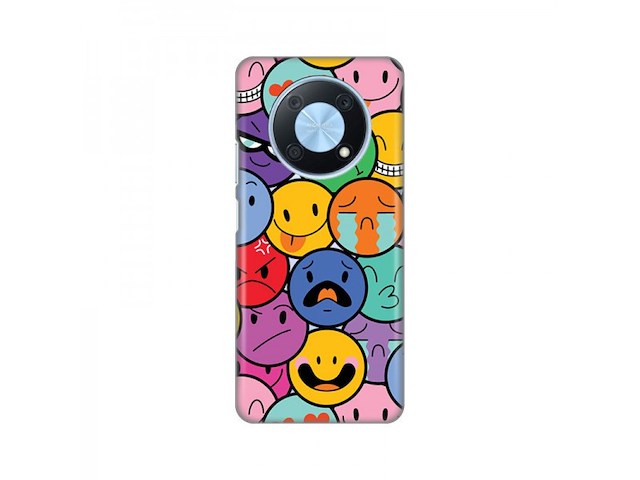 Maskica Silikonska Print Skin za Huawei Nova Y90 Smiles