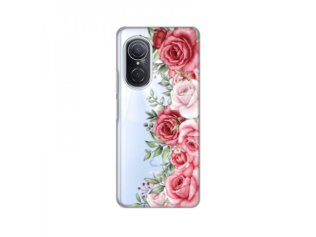 Maskica Silikonska Print Skin za Huawei Nova 9 SE Wild Rose