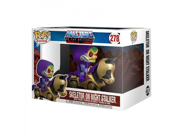 Masters of the Universe POP! Rides - Skeletor w/Night Stalker