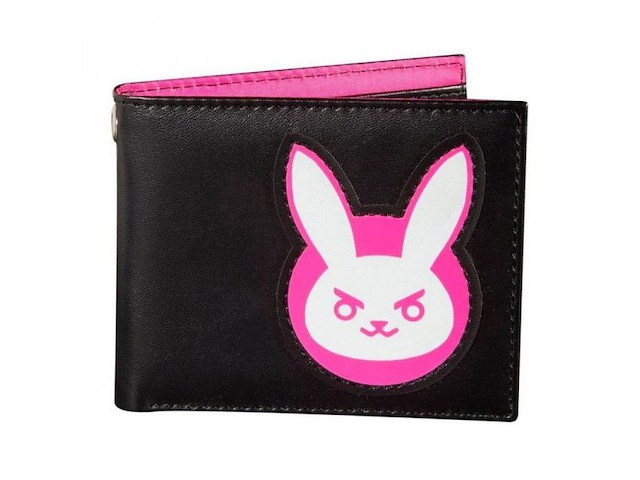 Overwatch D.VA Bi-Fold Graphic Wallet Black