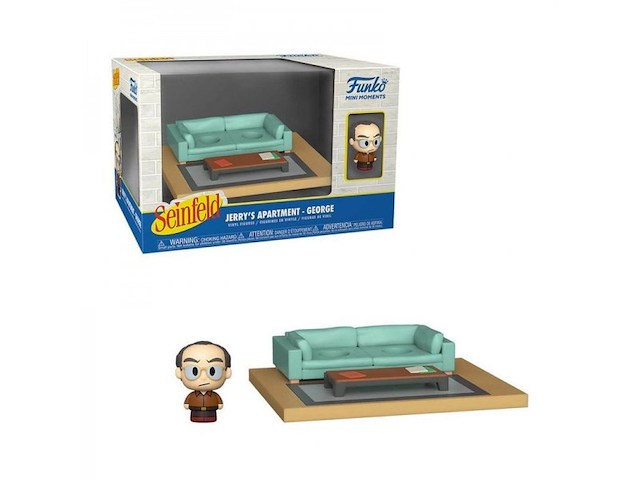 Seinfeld POP! Vinyl Mini Moments - George w/Chase