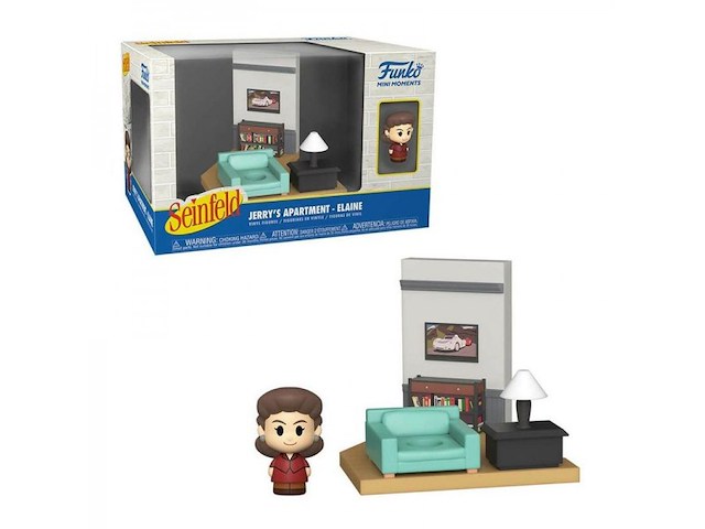 Seinfeld POP! Vinyl Mini Moments - Elaine w/Chase