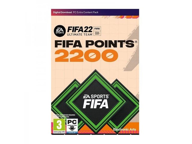 PC FIFA 22 - 2200 FUT Points