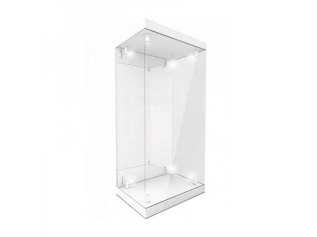 Master Light House Acrylic Display Case with Lighting for Mini Figures (white)