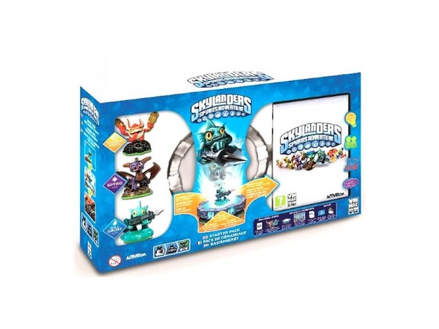 PC Skylanders Starter Pack (Game + Portal of Power + 3 figurines)