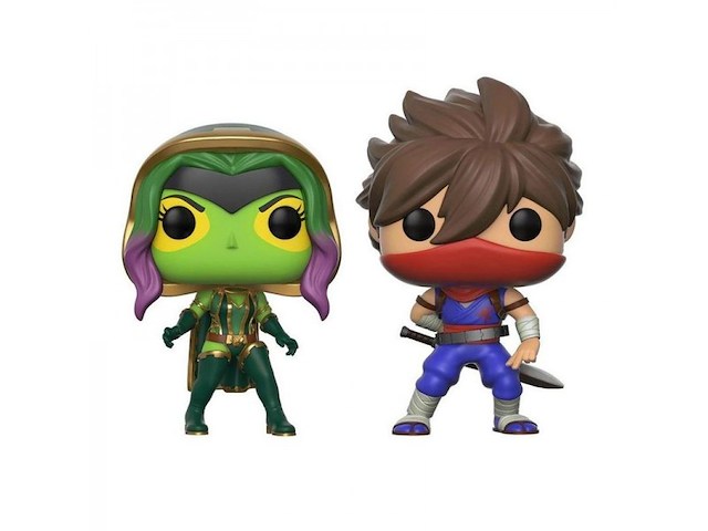 Capcom vs Marvel POP! Vinyl 2-Pack Gamora vs Strider