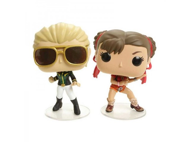 Capcom vs Marvel POP! Vinyl 2-Pack Captain Marvel vs Chun-Li (Player 2)