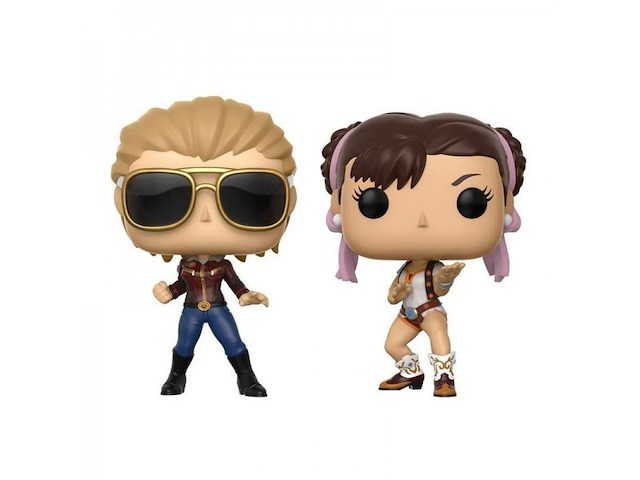 Capcom vs Marvel POP! Vinyl 2-Pack Captain Marvel vs Chun-Li