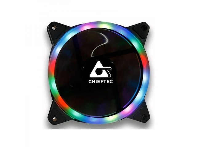 Chieftec Ventilator 12025-SLC RGB 120mm x 120mm x 25mm bulk