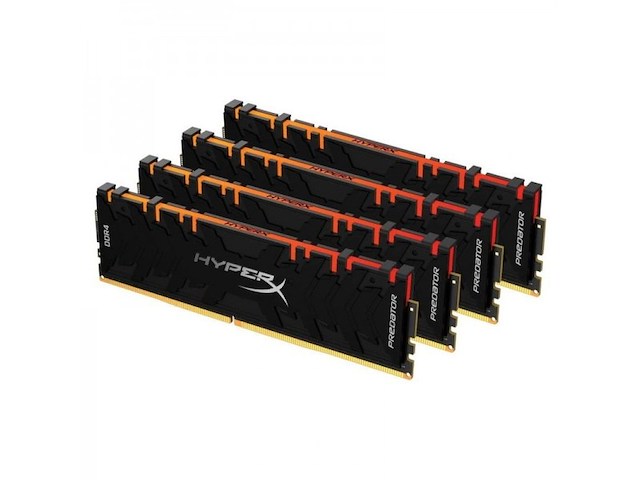 Kingston DIMM DDR4 128GB (4x32GB kit) 3200MHz KF432C16RBAK4/128  Fury Renegade RGB