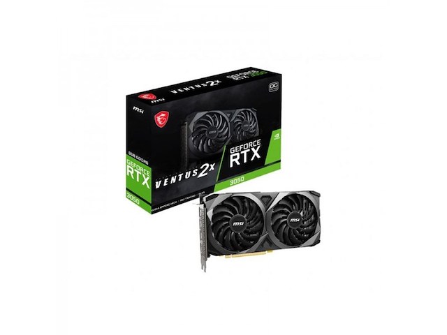 Msi nVidia GeForce RTX 3050 8GB 128bit RTX 3050 VENTUS 2X 8G OC