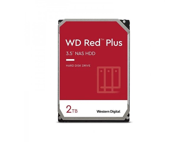Wd 2TB 3.5` SATA III 128MB WD20EFZX Red Plus