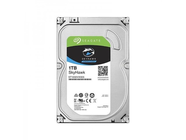 Seagate 1TB 3.5` SATA III 64MB ST1000VX005 SkyHawk Surveillance HDD