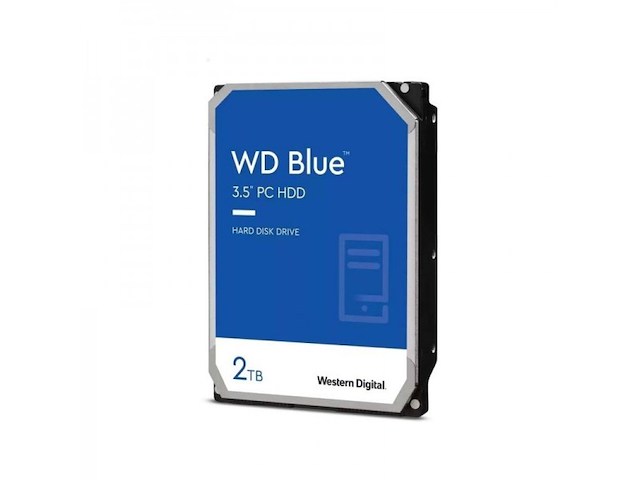 Wd 2TB 3.5` SATA III 256MB 7.200rpm WD20EZBX Blue