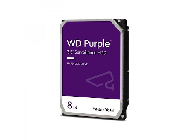 Wd 8TB 3.5` SATA III 128MB IntelliPower WD84PURZ Purple