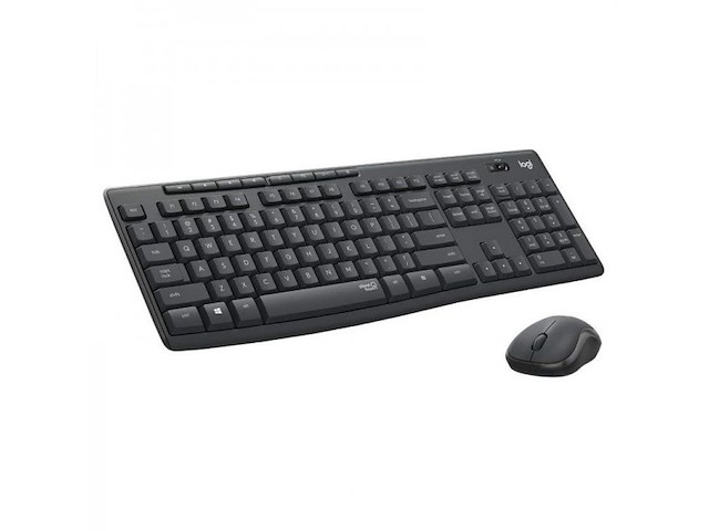 Logitech MK295 Silent Wireless Combo YU tastatura + miš crna