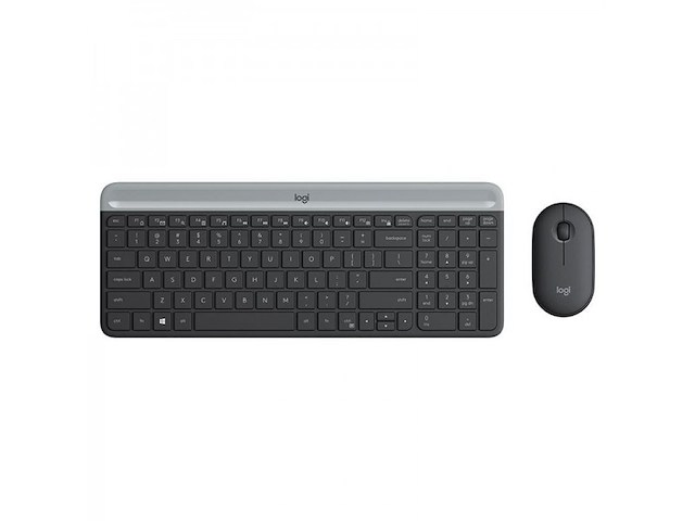 Logitech MK470 Wireless Desktop YU Graphite tastatura + miš