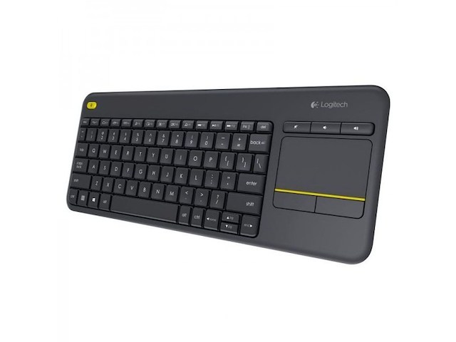 Logitech K400 Plus Wireless Touch YU crna tastatura