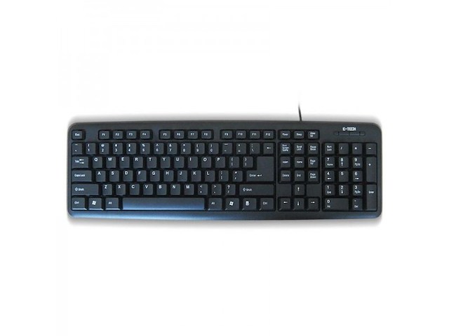 Etech E-5050 USB YU crna tastatura