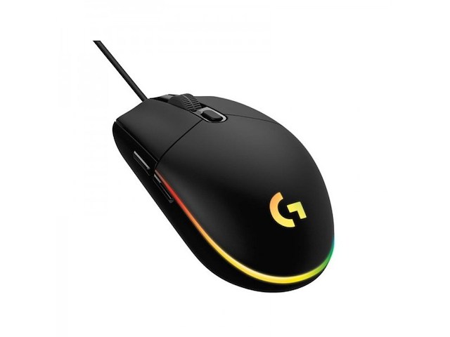 Logitech G102 Lightsync gaming crni miš
