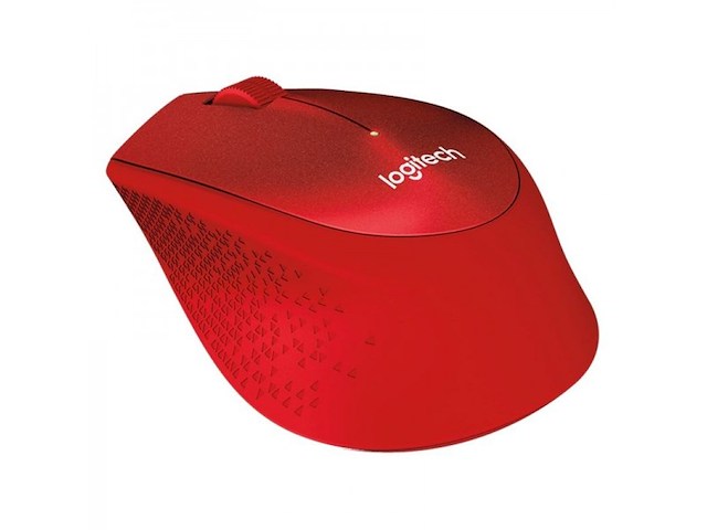 Logitech M330 Silent Plus Wireless crveni miš